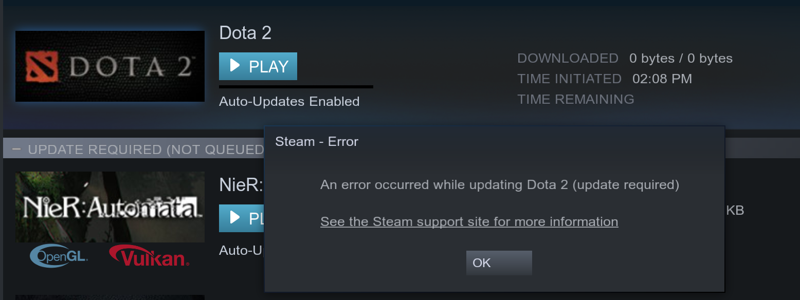 Shader updates conflict with game updates ? Launch workflow disrupted ...