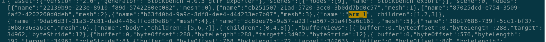 [Issue] Exporting via glTF ignores bone names · Issue #1146 · JannisX11/blockbench · GitHub