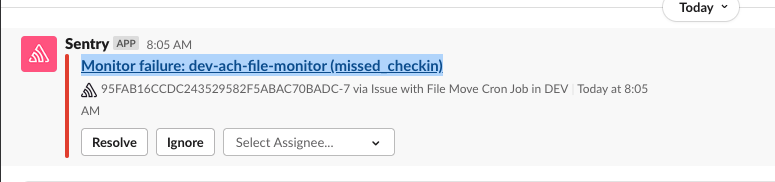 Slack Notification: Deleted Project still producing alerts in slack for Cron Monitor issue ...
