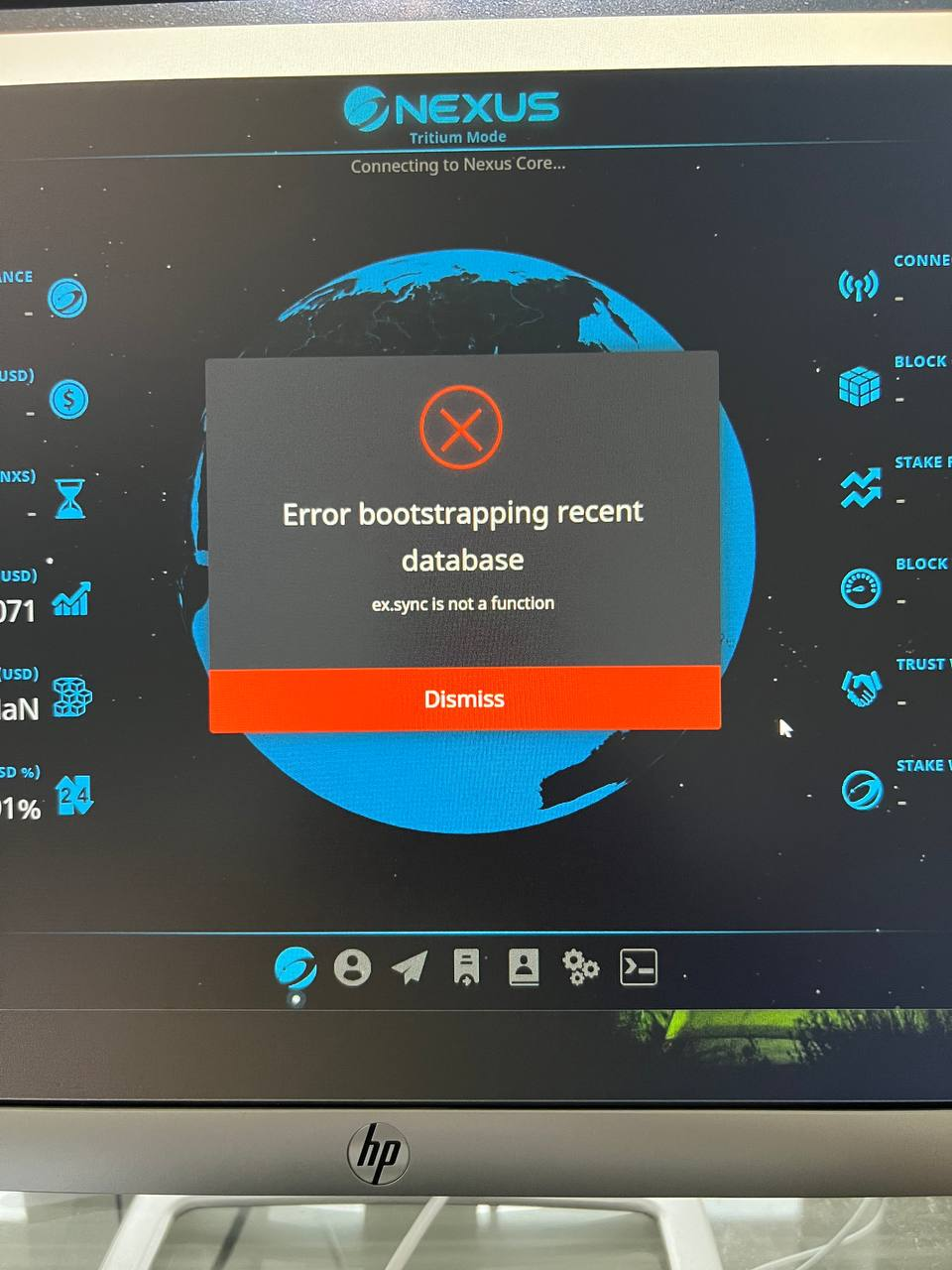 ex.sync error when downloading bootstrap · Issue #217 · Nexusoft/NexusInterface · GitHub