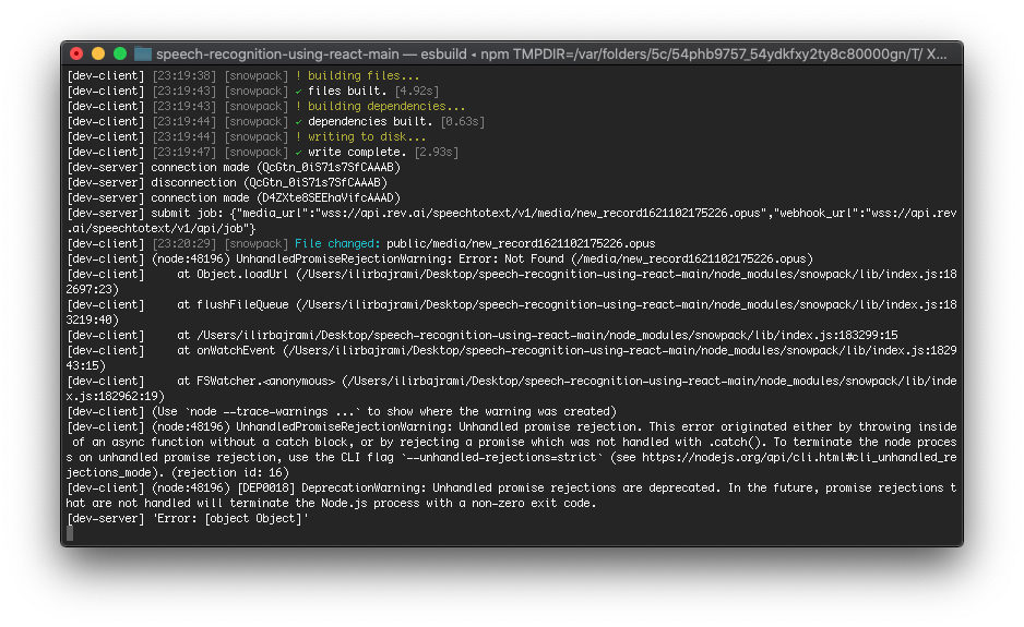 Uncaught Error: Objects are not valid as a React child (found: [object File]). · Issue #2 ...
