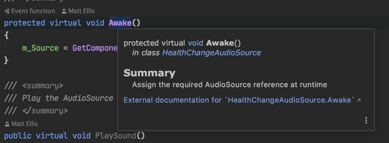 Feature: Action to Launch Unity Docs for selection · Issue #98 · JetBrains/resharper-unity · GitHub