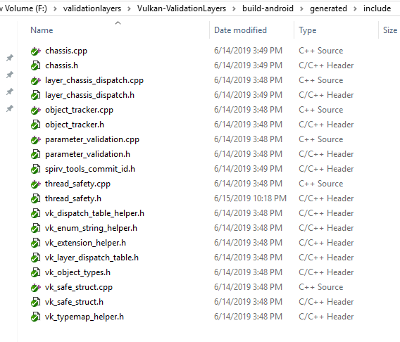 Build Validation Layers With Android Cmake Plugin · Issue 984 · Khronosgroupvulkan