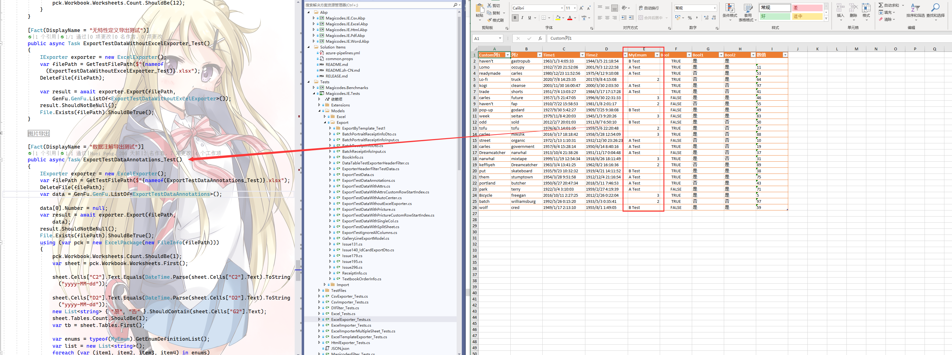 使用 Magicodes特性导出时，ValueMapping特性无效 · Issue #337 · dotnetcore/Magicodes.IE · GitHub