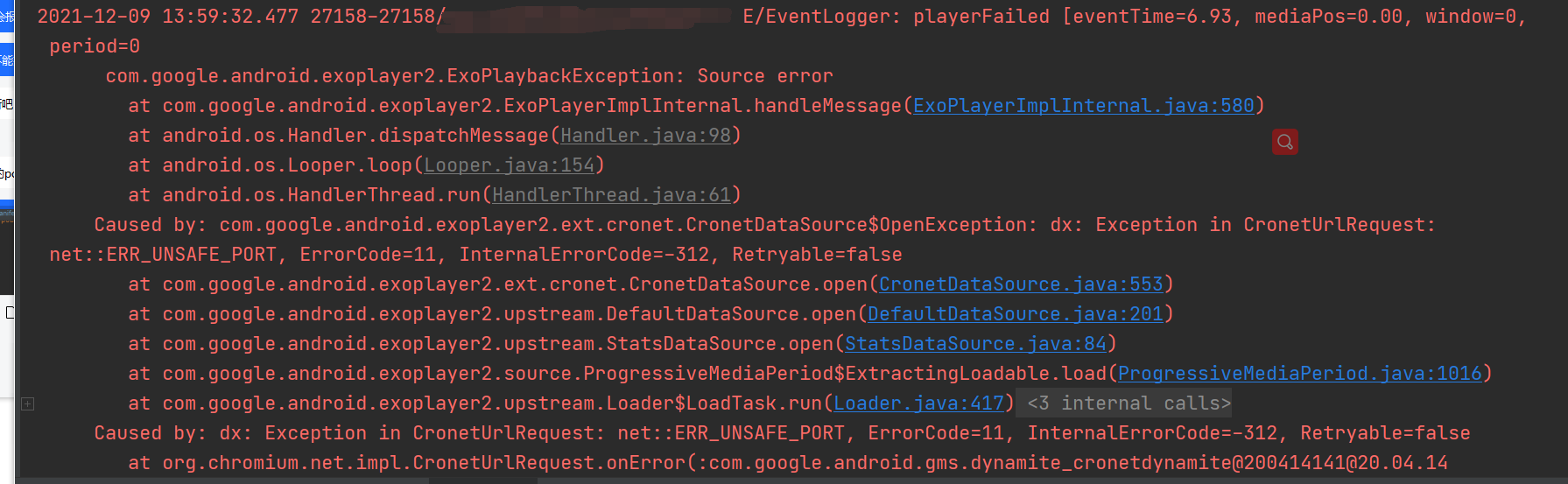 Can‘t play channel with CronetDataSource when port is 80 · Issue #9774 ...