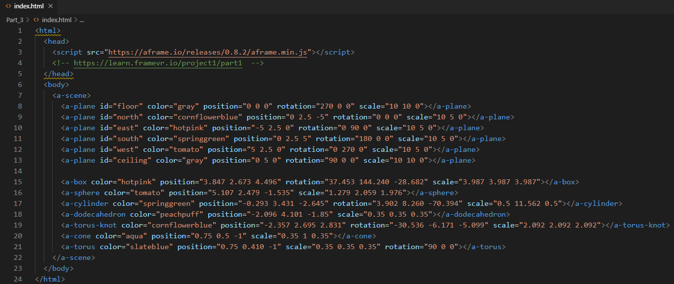 Color picker/preview compatibility for A-Frame color attributes · Issue ...