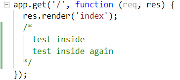 Collapsible Comment Block not working · Issue #2364 · microsoft/vscode ...