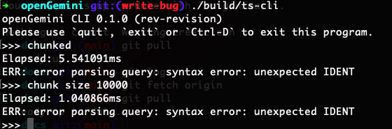 ts-cli support changing chunk size for query · Issue #193 · openGemini/openGemini · GitHub