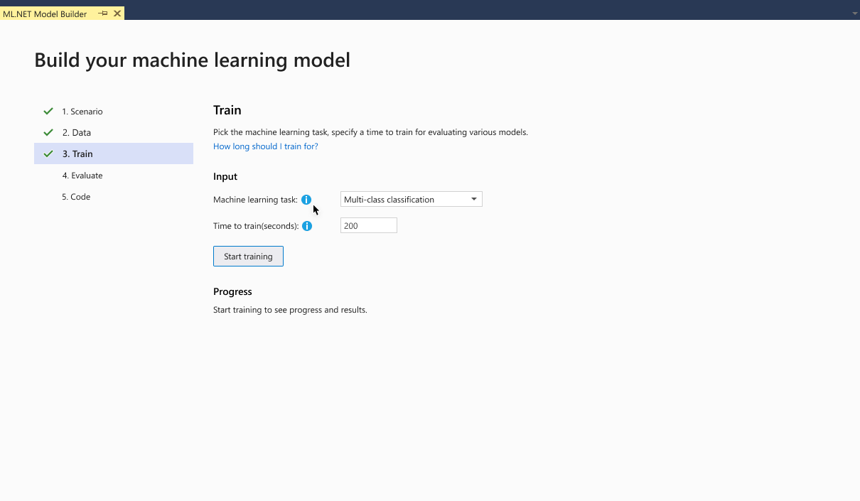 Padding/Spacing Fix for Steps/Left Nav in UI · Issue #86 · dotnet/machinelearning-modelbuilder ...