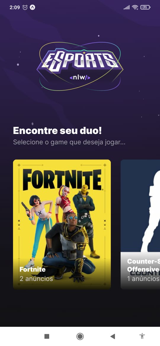 GitHub - williamand02/nlw-esports-mobile
