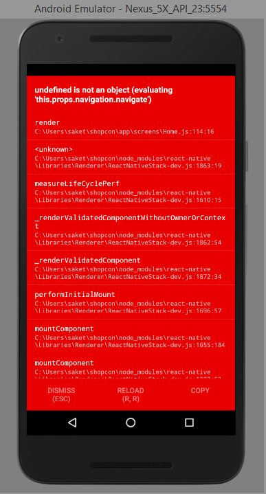 navigate to another screen from tab-view screen · Issue #345 · satya164/react-native-tab-view ...