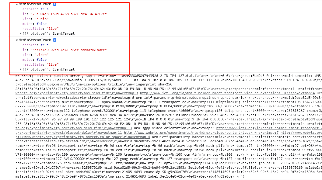 Uncaught (in promise) TypeError: This is not an instance of MediaStreamTrack · Issue #728 · node ...