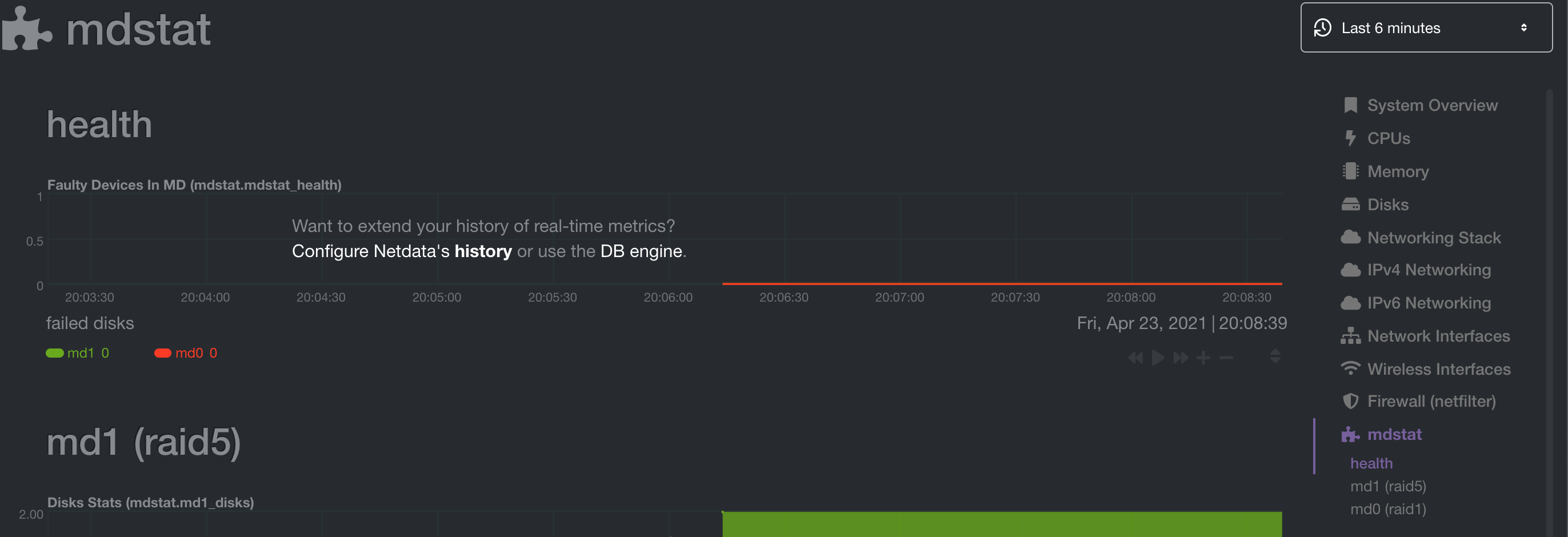 proc/mdstat: add raid level to the family by ilyam8 · Pull Request ...