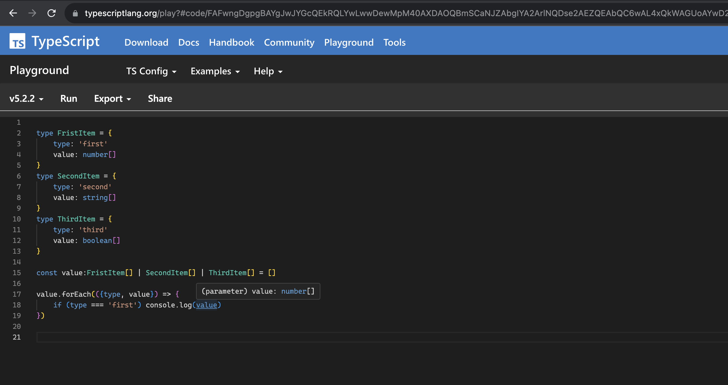 Types inferring works incorrectly in v-for with destruction · Issue ...