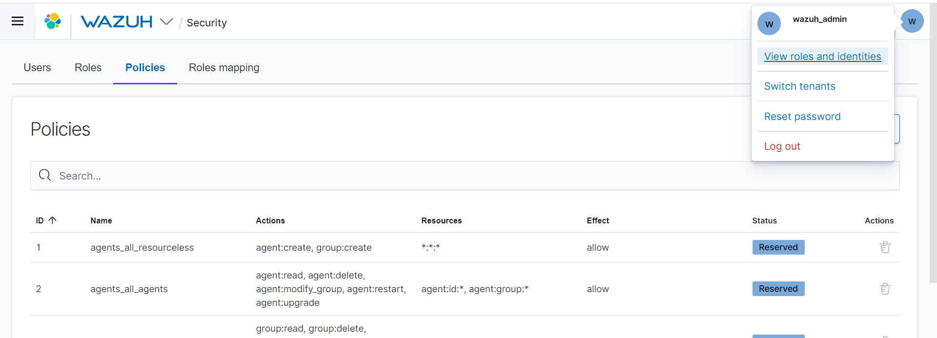 Administrator role not working in RBAC when OpenDistro role is kibana_user · Issue #6515 · wazuh ...