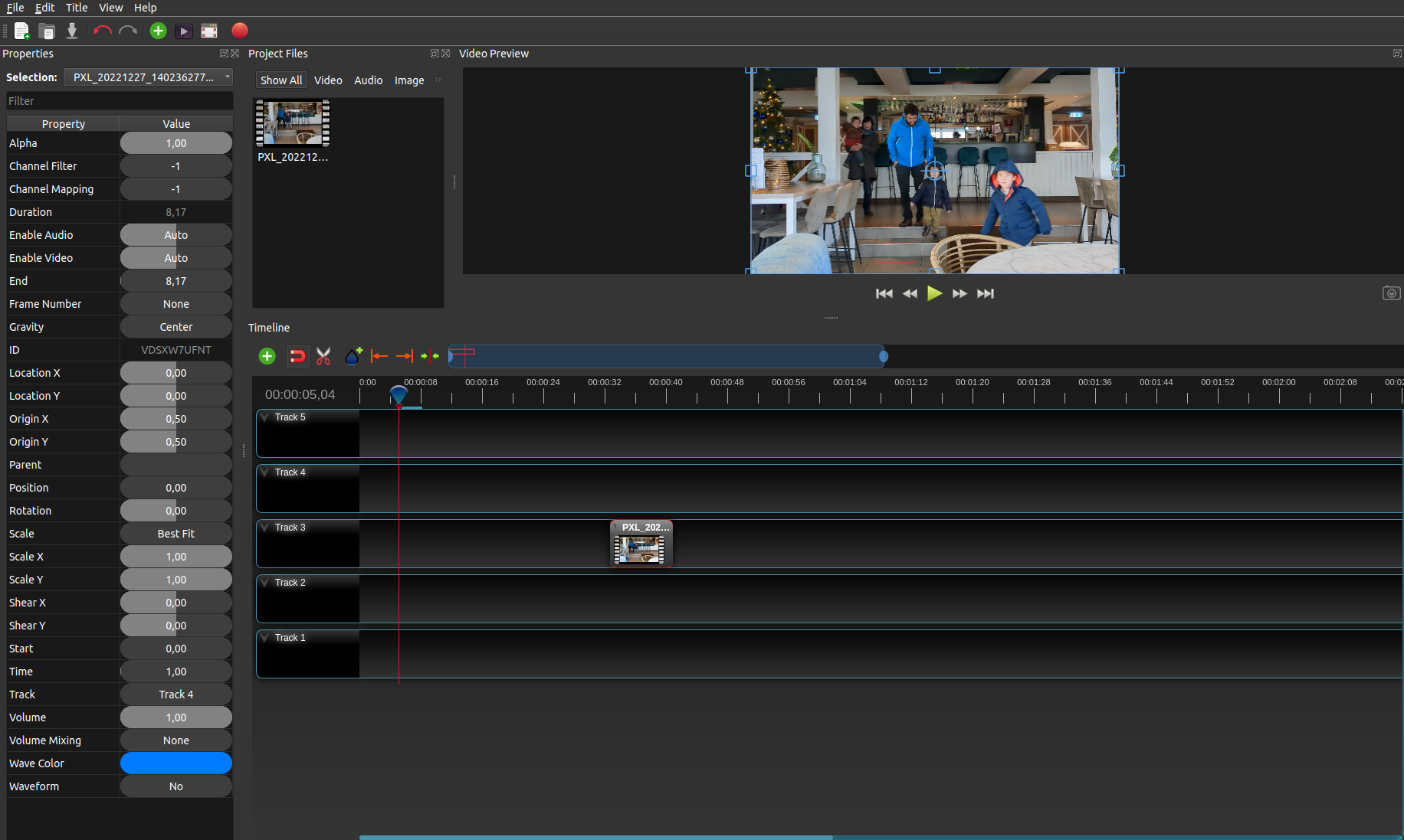 Cannot move clip along timeline · Issue #5082 · OpenShot/openshot-qt · GitHub
