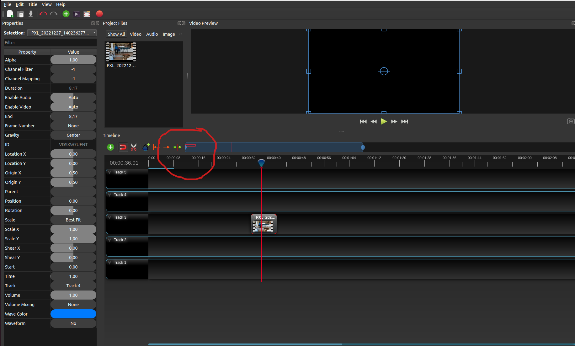 Cannot move clip along timeline · Issue #5082 · OpenShot/openshot-qt · GitHub
