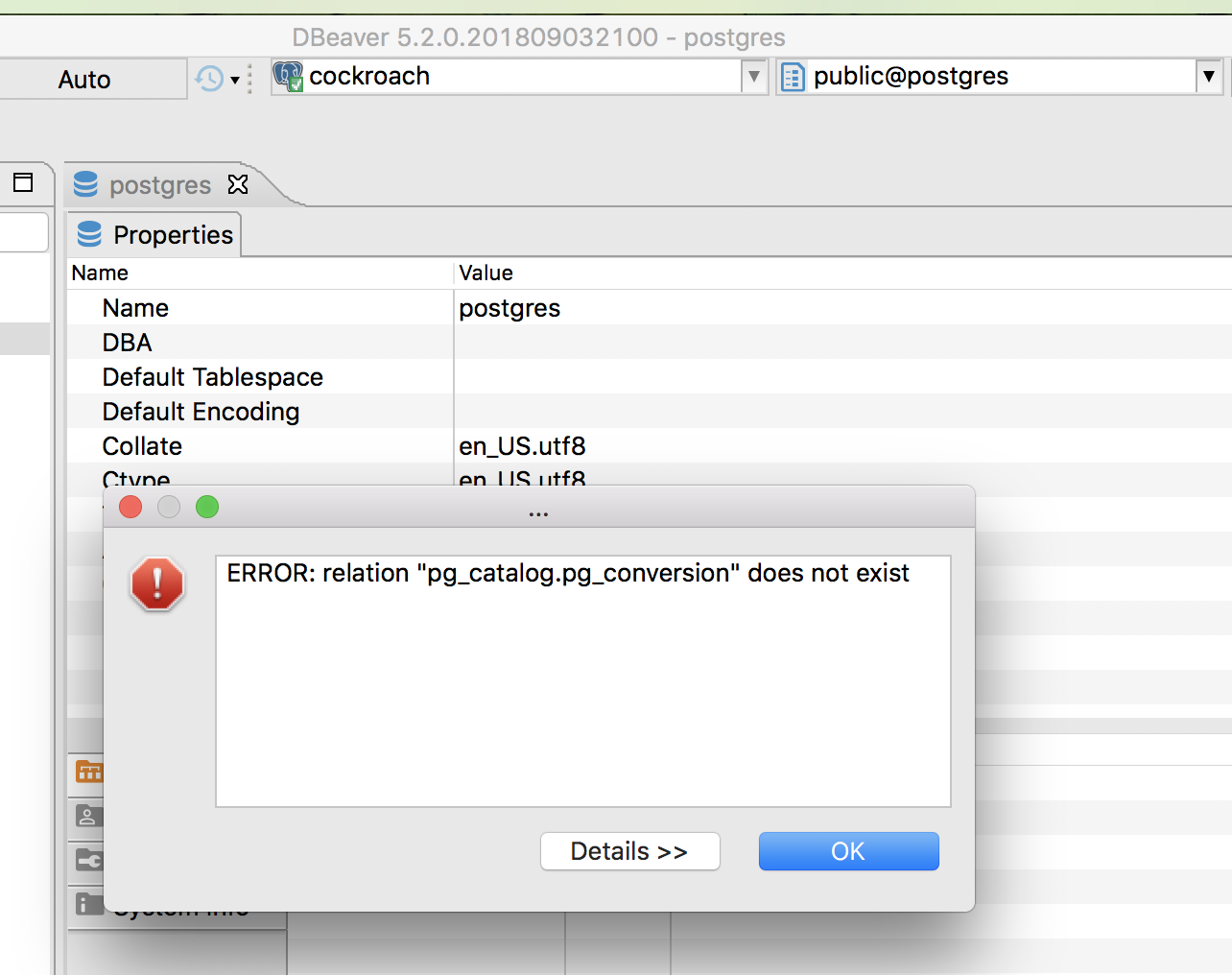 Pg_catalog.pg_conversion does not exist in CRDB driver · Issue #4156 ...