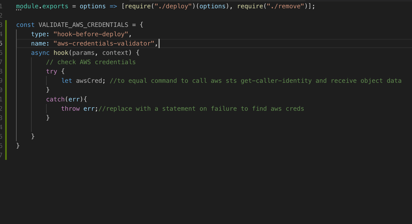 Run AWS credentials check automatically via CLI · Issue #713 · webiny/webiny-js · GitHub