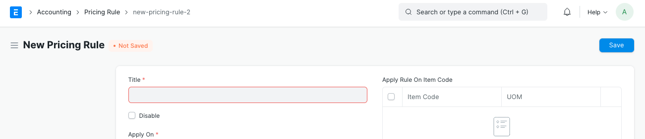 Pricing Rule Naming · Issue #26474 · frappe/erpnext · GitHub
