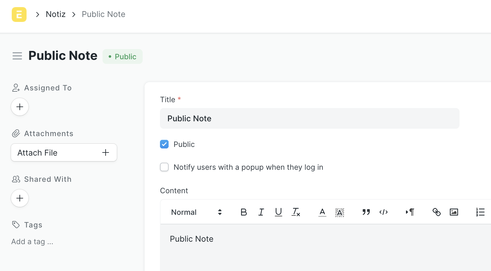 Note pop-up public · Issue #15059 · frappe/frappe · GitHub