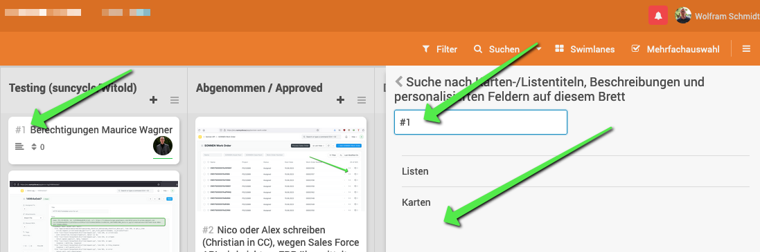 Feature Request Search For Card Number · Issue 5006 · Wekanwekan · Github