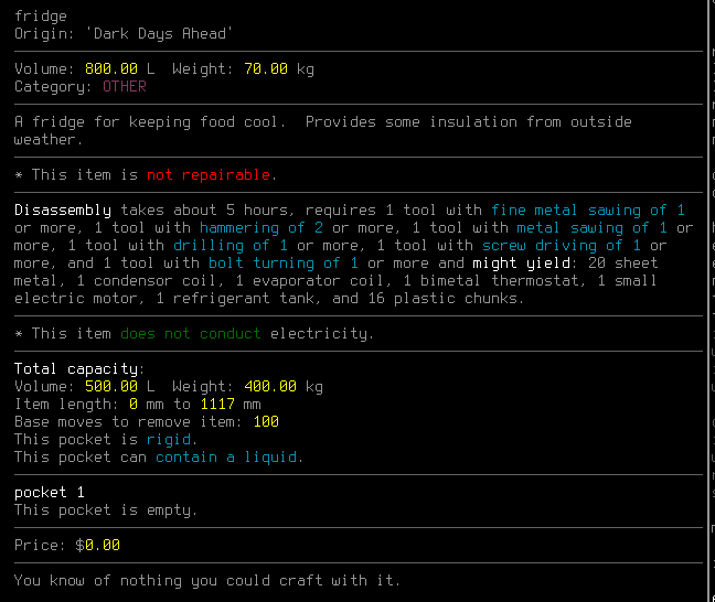 Fridges Can Contain A Liquid · Issue 55479 · Cleverravencataclysm Dda · Github 