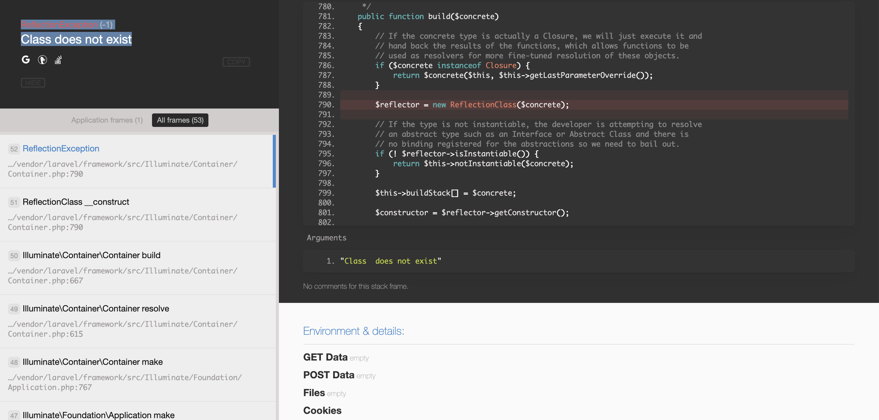 Unable to Access newly created package, "Class does not exist" · Issue #302 · LavaLite/cms · GitHub