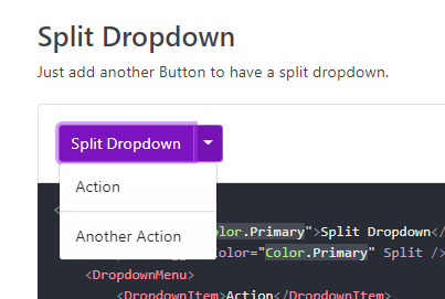 Button used for "Split Dropdown" does not close the dropdown · Issue #3758 · Megabit/Blazorise ...