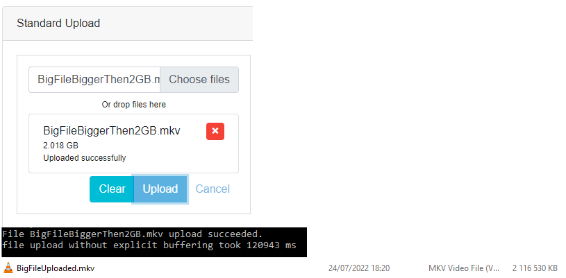 FileEdit : Test if v1.1.0 FileEdit Improvements are able to upload over ...