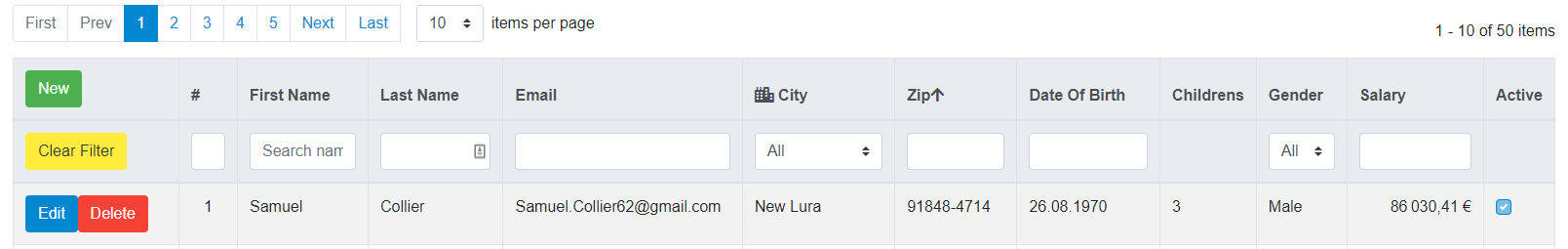 DataGrid : Adjust IsDisplayable check · Issue #4093 · Megabit/Blazorise · GitHub