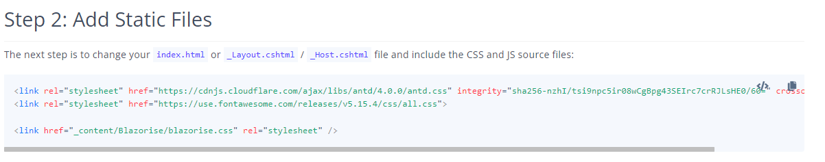Demo Fix Quick start Link · Issue #4189 · Megabit/Blazorise · GitHub