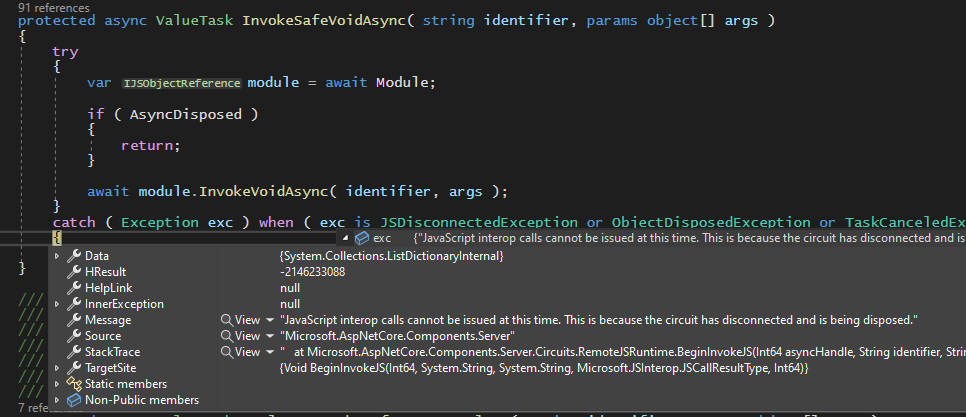(MAUI Blazor) An error occurs when force load · Issue #4287 · Megabit/Blazorise · GitHub