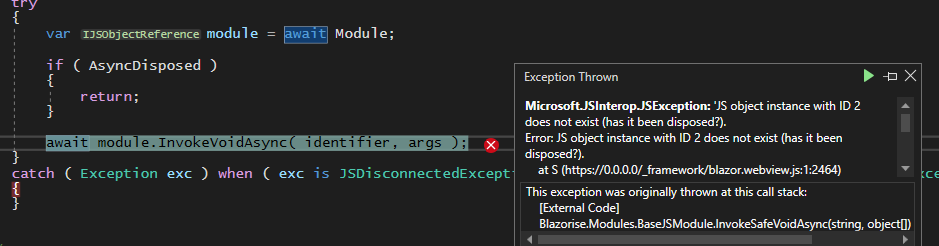 (MAUI Blazor) An error occurs when force load · Issue #4287 · Megabit/Blazorise · GitHub