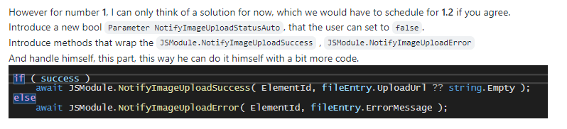 Markdown Able To Set Upload Url After Processing A File · Issue 4335 · Megabitblazorise · Github 4209