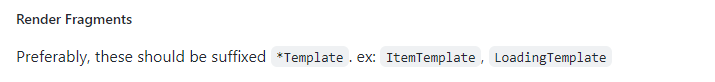 Rename RenderFragment Content Suffix to Template (v2.0) · Issue #4369 · Megabit/Blazorise · GitHub