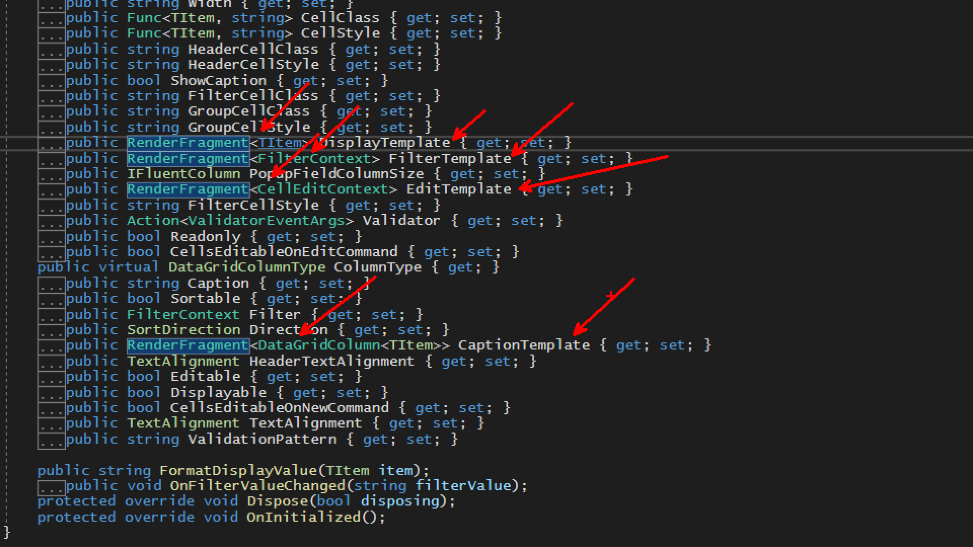 DataGrid EditTemplate get row data · Issue #852 · Megabit/Blazorise · GitHub