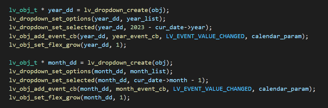 Calendar Style Issue · Issue 2470 · Lvgllvgl · Github