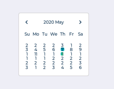 there are display issue for calendar · Issue #1850 · lvgl/lvgl · GitHub