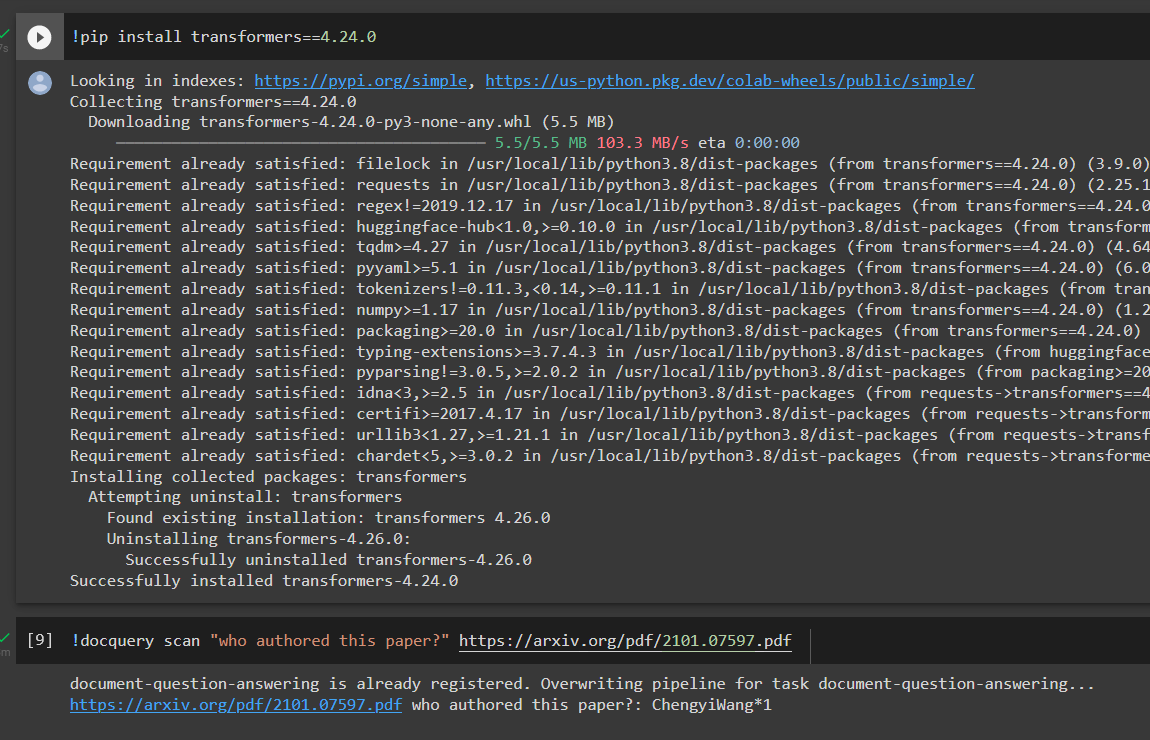 Exception You Cannot Use ``pop`` On A Modeloutput Instance · Issue