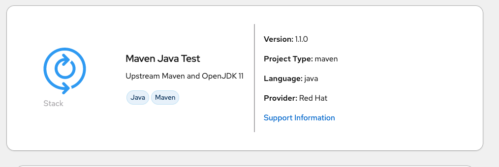 Add Provider And Support Link To Stack And Samples · Issue 539 · Devfile Api · Github