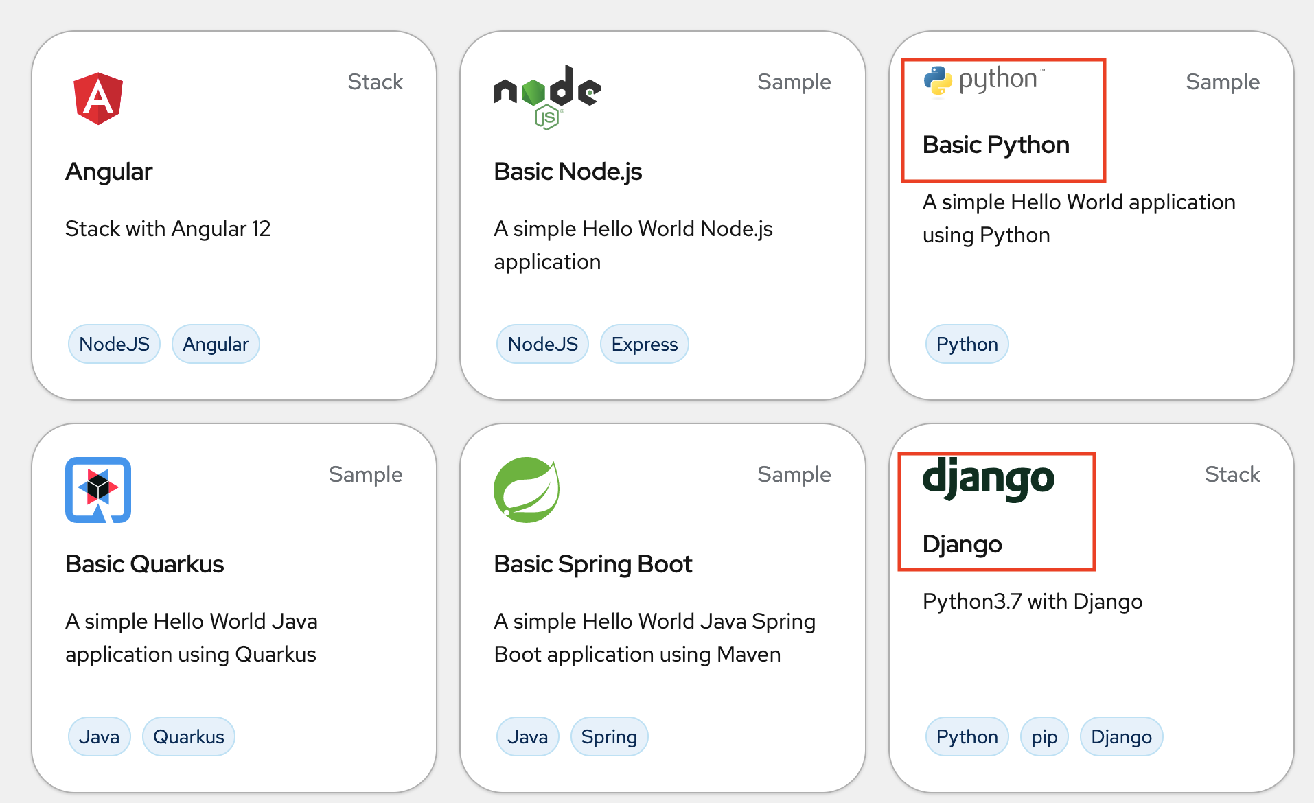 some stacks/samples icons&names are not aligned in registry viewer ...