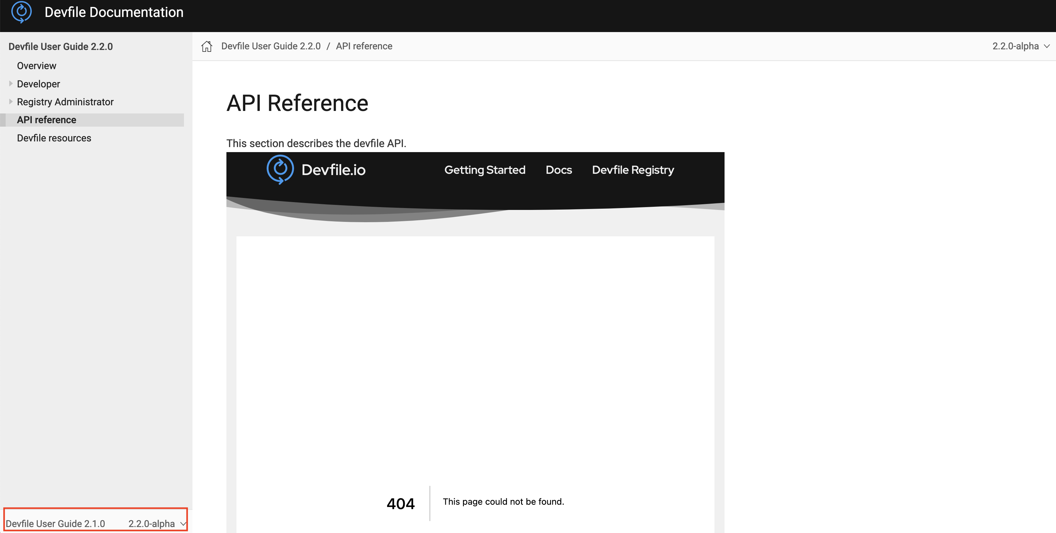 Bugs In Devfile Docs · Issue 695 · Devfile Api · Github