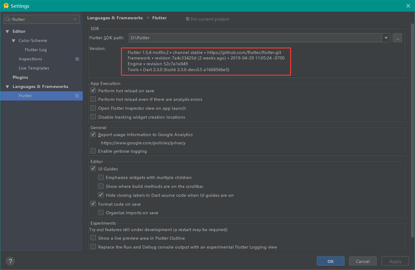 Create Flutter Application with Sample Application · Issue #3492 · flutter/flutter-intellij · GitHub