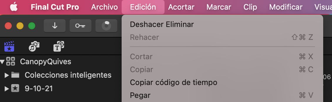 Final Cut Pro 10.6 Undo Shortcut broken in Spanish · Issue #64 · CommandPost/FCPCafe · GitHub