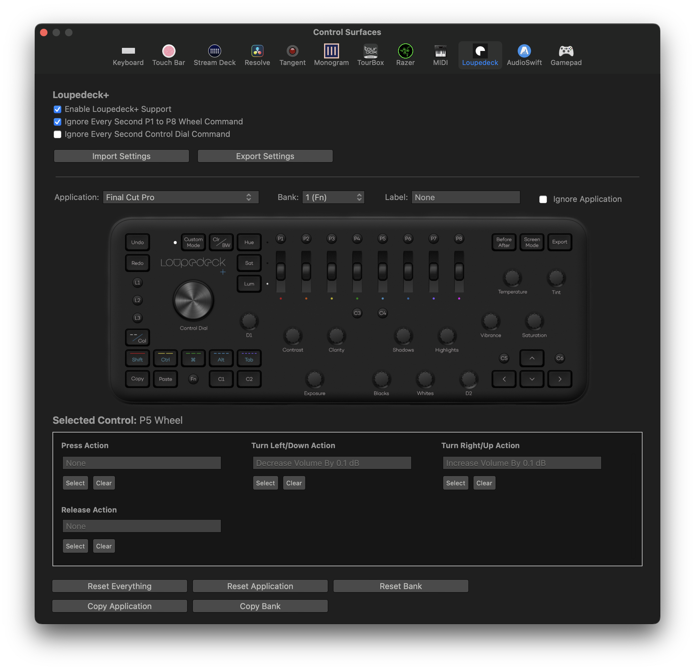 Problem with volume adjustment with increments on Loupedeck+ · Issue #3052 · CommandPost ...