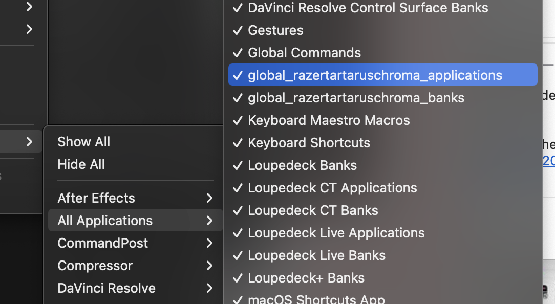 Add Action Group Labels For Razer Tartarus Chroma · Issue 3087 · Commandpost Commandpost · Github