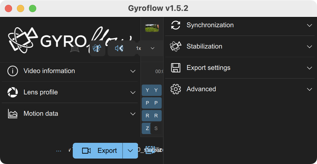 Add minimum width and height to application window on Mac · Issue #699 · gyroflow/gyroflow · GitHub