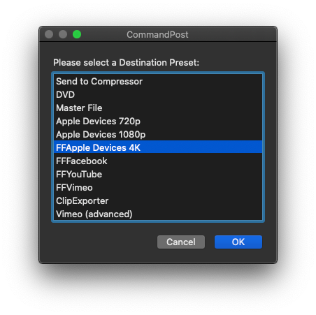Timeline Batch Export Broken on Catalina · Issue #2136 · CommandPost/CommandPost · GitHub