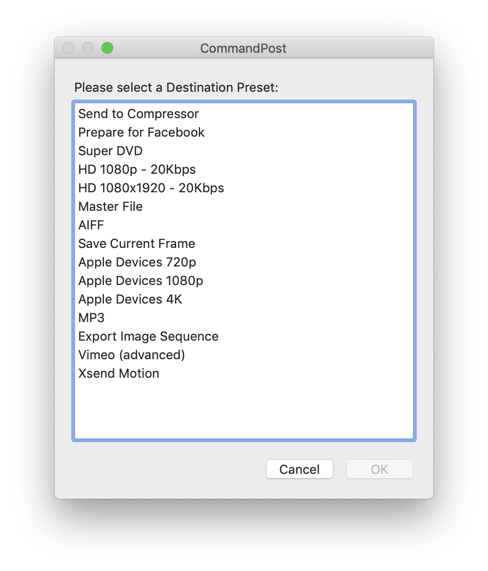 Timeline Batch Export Broken on Catalina · Issue #2136 · CommandPost/CommandPost · GitHub
